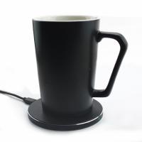 China 645g Mug Warmer 2 In 1 Wireless Charger For Home Office Coffee for sale