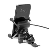 China Aluminium Smart Phone Holder Universal Adjustable Bike Phone Holder Mount for sale