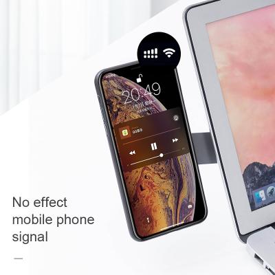 China FCC Adjustable Cell Phone Stand , Aluminium Magnetic Suction Phone Holder for sale