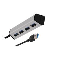 China 5Gps USB HUB Splitter Aluminium Alloy Hub USB Card Reader for sale