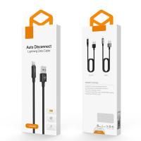 China Auto Cut Off Nylon Quick Charging Cable Smart Disconnect Intelligent USB Date Cable for sale