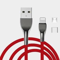 China Sync Data USB Charger Cable 2.4A 1m Nylon Braided Type C Quick Charger Cable for sale