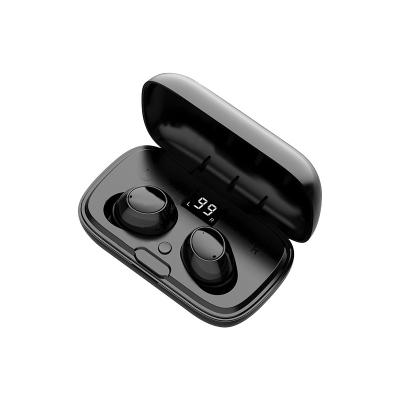 China 120H 2 In 1 Twin Wireless Earbuds , Plastic Mini Bluetooth 5.0 Wireless Earbuds for sale