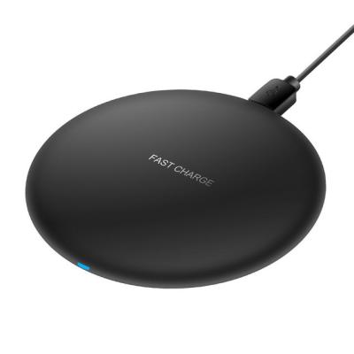 China Mini Slim Portable Fast Charge Qi Wireless Charging Pad 10W 9V for sale