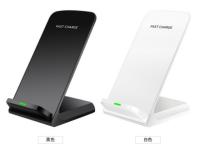 China 7.5W Vertical QI Wireless Charging Station Fast Charging Wireless Charging Stand for sale