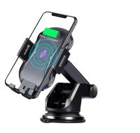 China Induction Wireless Charging Station 10w 7.5w 5w Car Mount Phone Holder with Automatic Arms for sale
