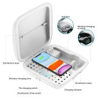 China Sterilizer Wireless Charger Esterilizador Anti Virus UVC Disinfection Box 10W for sale
