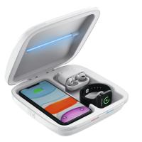 China Sterilizer Wireless Charger Esterilizador Anti Virus UVC Disinfection Box 10W for sale