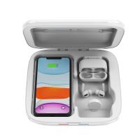 China Sterilizer Wireless Charger Esterilizador Anti Virus UVC Disinfection Box 10W for sale