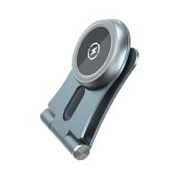 China Magnetic Qi Wireless Charging Station 15w Metal Mobile Phone Desk Stand for sale