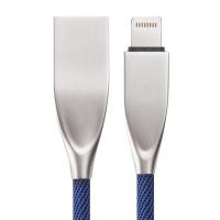 China Auto Disconnect Charging Cable Lightning Nylon Braided USB Cable 1.2M for sale