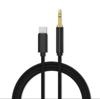 China 24g 100cm USB Charger Cable Type C to 3.5mm Audio Aux Jack Cable for sale