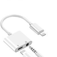 China 2 In1 Double Aux Audio To 3.5mm Earphone Splitter Adapter 65g for sale