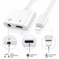 China 2 In1 Double Aux Audio To 3.5mm Earphone Splitter Adapter 65g for sale