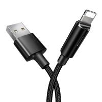 China Auto Cut Off Nylon Quick Charging Cable Smart Disconnect Intelligent USB Date Cable for sale