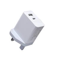 China 30w 2 Port PD Fast Wall Charger Plug Type C Power Adapter USB C Super Fast Charger for sale