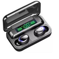 China 2200mAh TWS Bluetooth Earbuds 5.0 IPX7 Waterproof Mini Bluetooth Headsets for sale