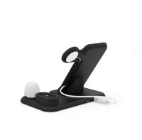 China 4 In 1 9V 5V 2A Qi Wireless Charge Dock With LED Night Light for sale