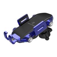 China DOE 15W Fast Charging Qi Car Wireless Charger Holder for sale