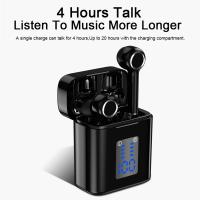 China IPX4 Bluetooth 5.0 TWS True Wireless Earbuds With Builtin Mic for sale