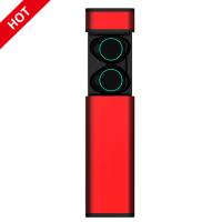 China Ergonomic 500mAH Bluetooth Wireless Stereo Earbuds With Cylinder Charging Base for sale