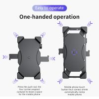 China Universal 22 25.4 32mm Handlebar Bicycle Cellphone Mount for sale