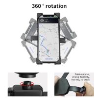 China Universal 22 25.4 32mm Handlebar Bicycle Cellphone Mount for sale