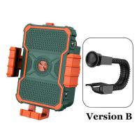 China FCC Detachable Bike Mount Cell Phone Holder With Power Bank Box for sale