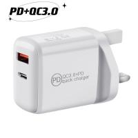 China 20W USB C PD QC 3.0 Fast Wall Charger For iPhone for sale