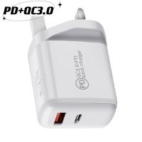 China 20W USB C PD QC 3.0 Fast Wall Charger For iPhone for sale