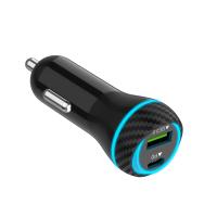 China PD QC 3.0 51W USB C USB A Car Charger Adapter For Mobile Phone for sale