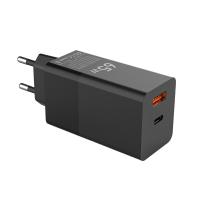 China Fast Charging 3 Port 65W Type C PD 3.0 Wall Charger for sale