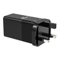 China Fast Charging 3 Port 65W Type C PD 3.0 Wall Charger for sale