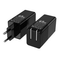 China Fast Charging 3 Port 65W Type C PD 3.0 Wall Charger for sale