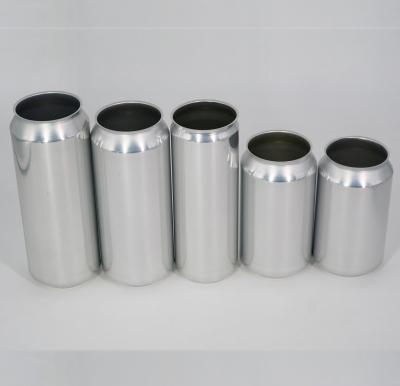 China 52mm 330ml Aluminum Alcoholic Beverage Cans 3.9GSM Coating for sale