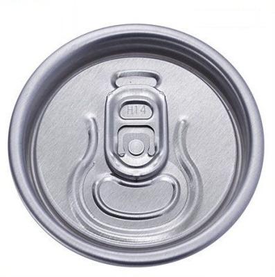 China Aluminium Foil Beverage / Soda Can Saver Lids SOT PRT Carving Wards Ring Pull Tab for sale