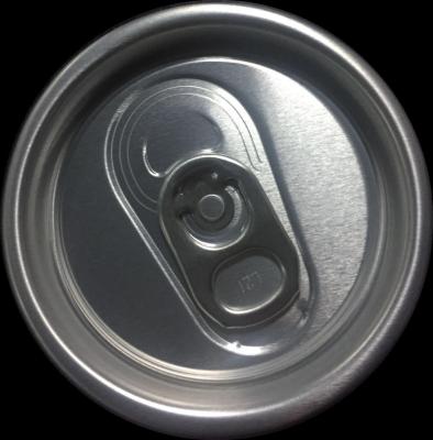 China Soft Drink Aluminum Can Lids Custom Carving Round Shape 0.23mm Thickness for sale