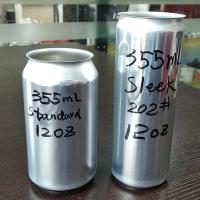 China BPANI 12oz Aluminum Beverage Cans 355ml From Manufacturer for cider for sale