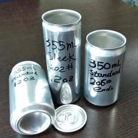 China Double coating BPA free Custom Shrinking Sleeves Aluminun Cans with Lids 12oz 16oz for sale