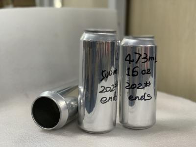 China Printed 16oz  BPA Free 473ml Aluminum Beverage Beer Cans for sale