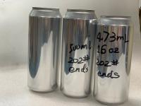 China 202# B64 CDL Bpani Blank Aluminum Beer Cans For Cider Coke for sale