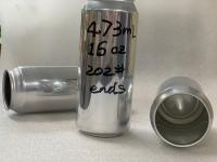 China BPA Free 16oz 473ml Beer Can B64 Lid Aluminum Beverage Cans for sale