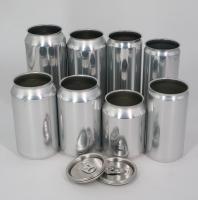 China 0.15-0.25mm Aluminum Beverage Cans 125 Degree Hot Filling 200ml for sale