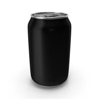 China Round Matte Printed 16oz 473ml Black Aluminum Can for sale