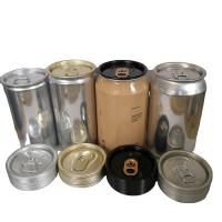 China Juice Beer Wine Used Bulk Wholesale 150ml 250ml 330ml 355ml 473ml 500ml Slim Aluminum Can for Soft Drink with Lid or Pul for sale