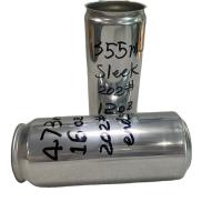 China Pressure Resistance Round Aluminum Drinks 12oz Slim Can for sale