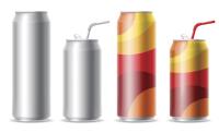 China Energy Drink Sleek 355ml 12oz Aluminum Beverage Cans for sale