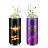 China Empty Aluminum 250ml Stubby Sleek 8.4 Oz Slim Can for sale