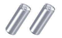 China 330ml Aluminum Beverage Cans Round Body Thickness 0.15-0.25mm Food Grade for sale