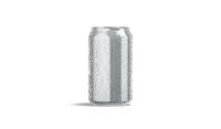 China JIM Container 355ml Standard Aluminum Can With Easy Open Lid 202# for sale